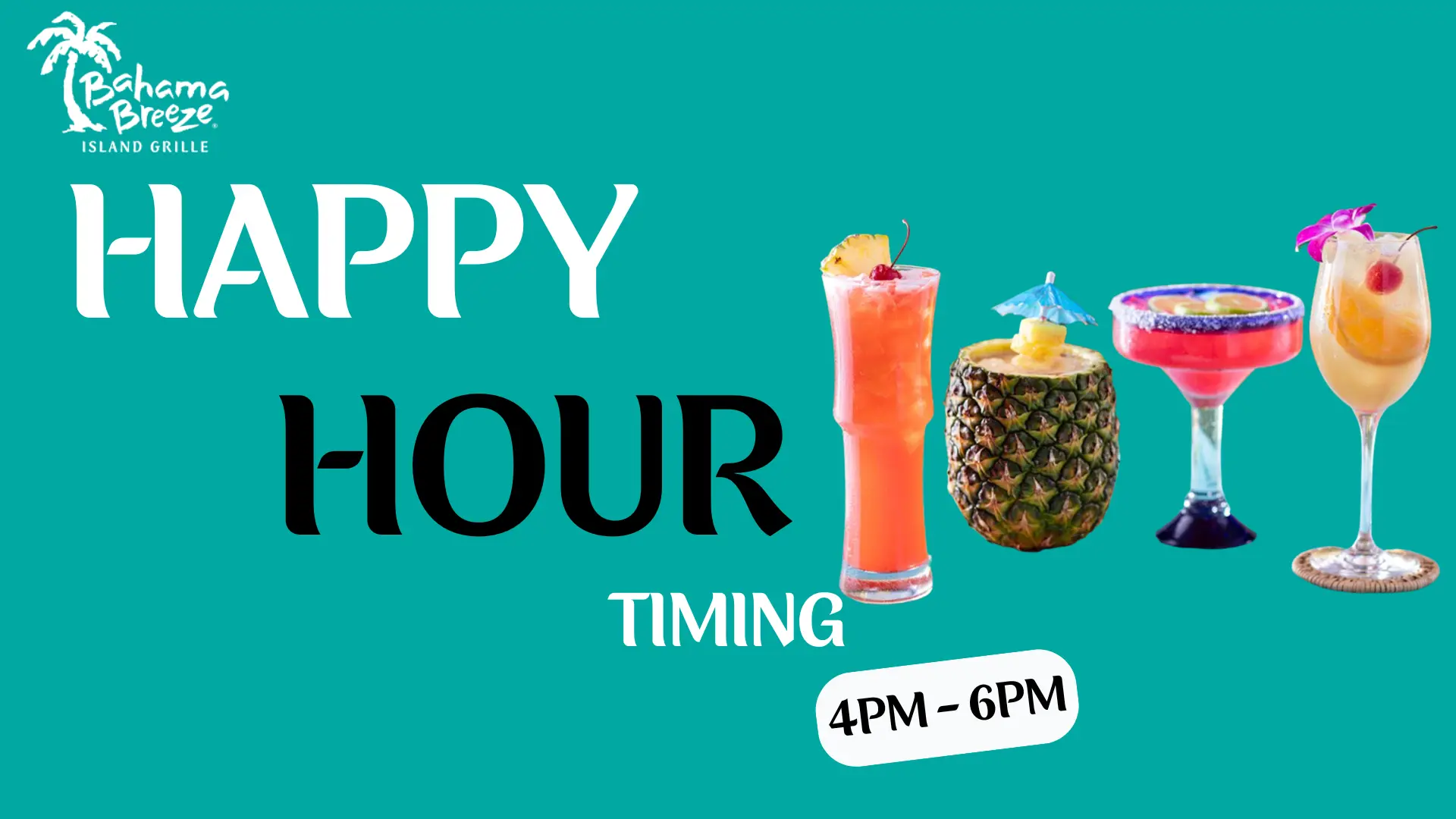 Bahama Breeze Happy Hour 2026: Times, Menu & Best Drink Deals