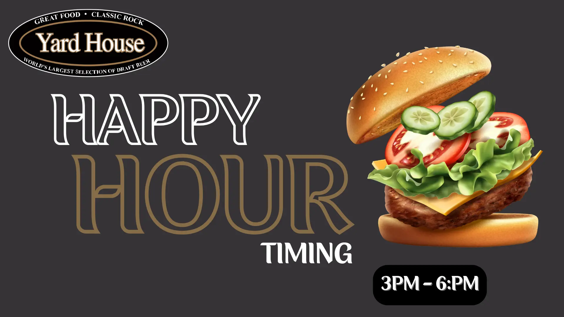 Yard House Happy Hour, Menu, Late Night Happy Hour 2026